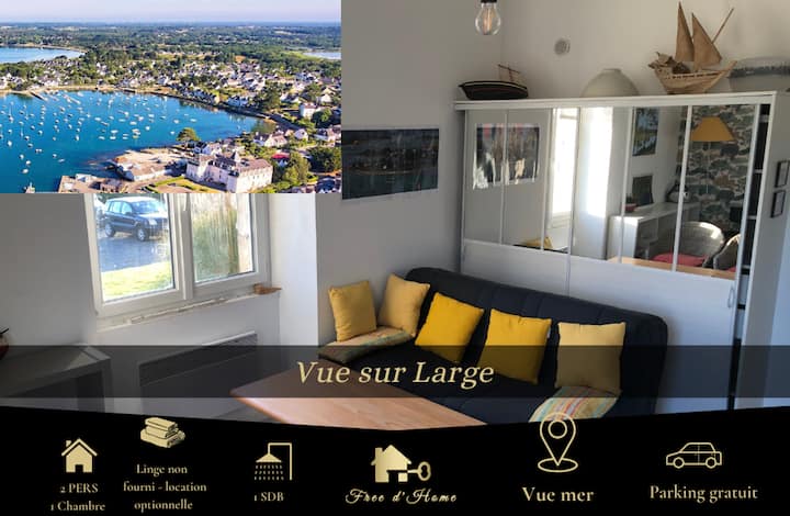 Vue Sur Large - Face à La Mer - Larmor-Baden