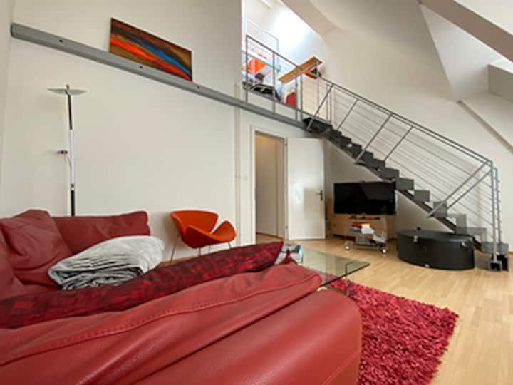 Gr. Maisonette Loft 125m2 Im Zentrum & Baselcards* - スイス バーゼル