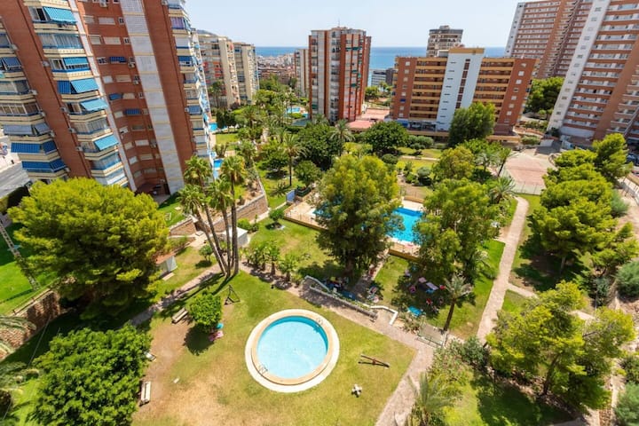 Acogedor Apartamento Con Vistas A La Playa - Benidorm