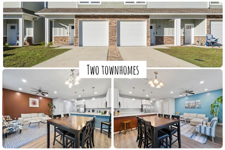 Two Homes, Sleep 16, Games, Walk To Beach+zoo+golf - Panama City Beach, FL