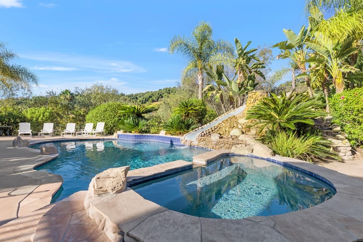 Hilltop Villa_amazing Pool+views - Bonsall, CA