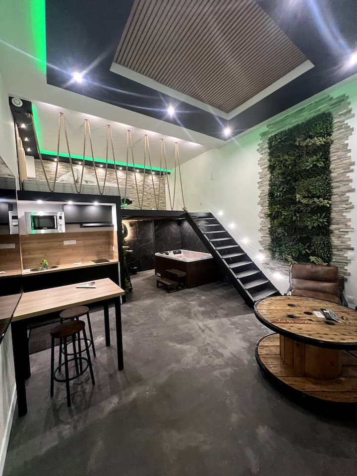 « Lh Loft And Spa »Escapade à 2 Avec Jacuzzi Privé - 르아브르