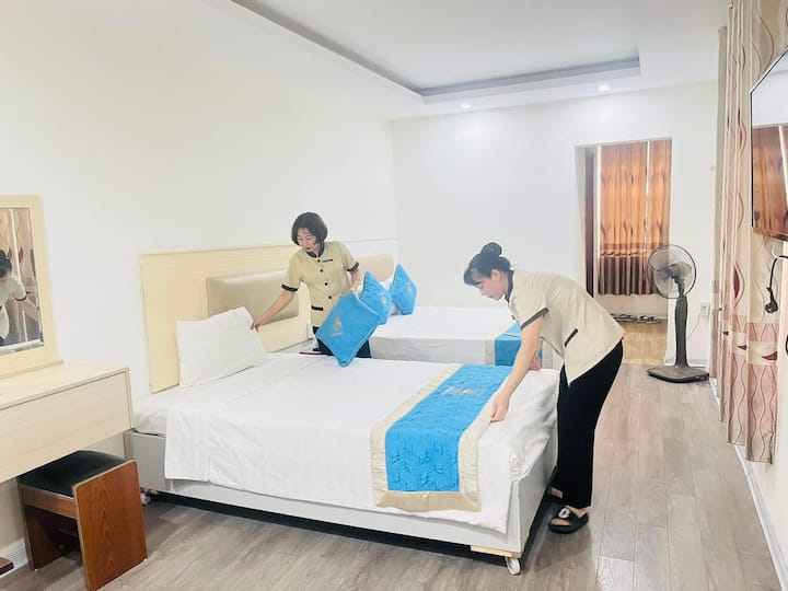 Phòng 2 Giường Queen - Thái Nguyên