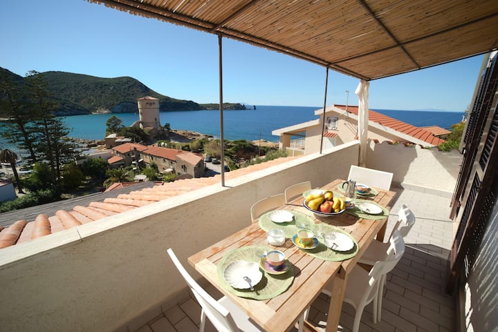 Villa Manzoni – Le Saline Apartment (Sea View) - Isola del Giglio