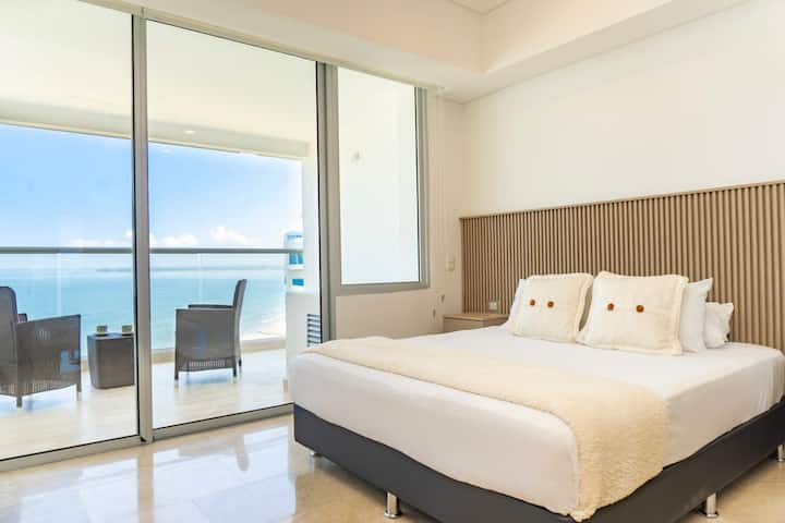 Apartamento Loft - Vista Al Mar - Cartagena de Indias