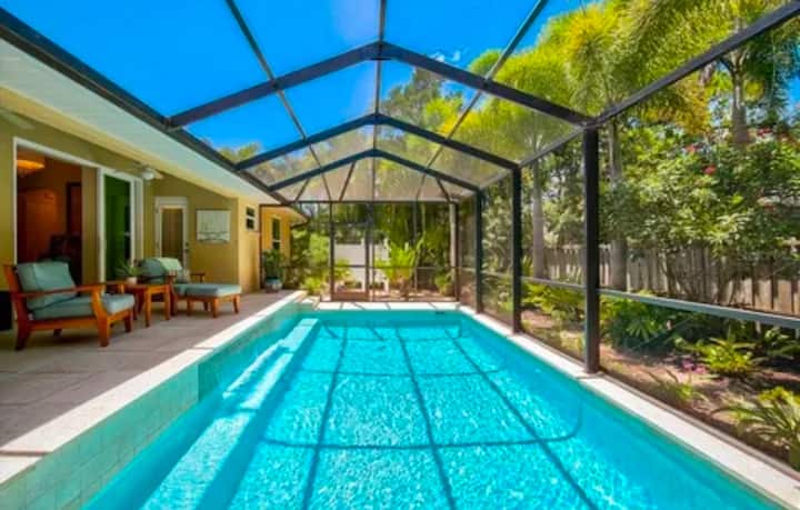 S. Venice Tropical Oasis W/heated Pool, Near Beach - 베니스 비치