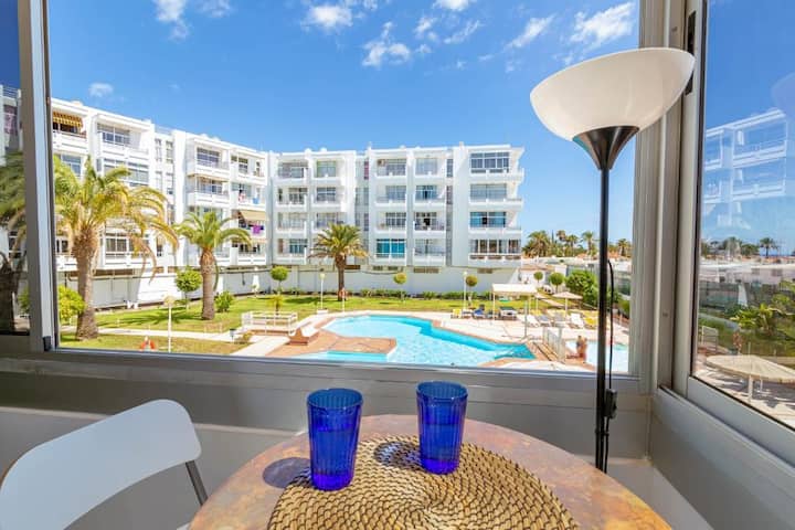 Luxury Condo | Playa Del Inglés | Ac | Pool | Wifi - Maspalomas