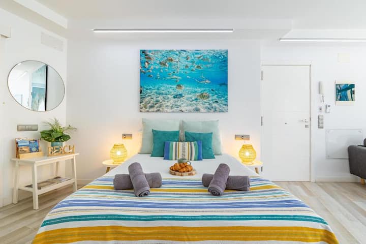 Luxe Studio | Beach Area | Pool | Wifi | Ac - Maspalomas