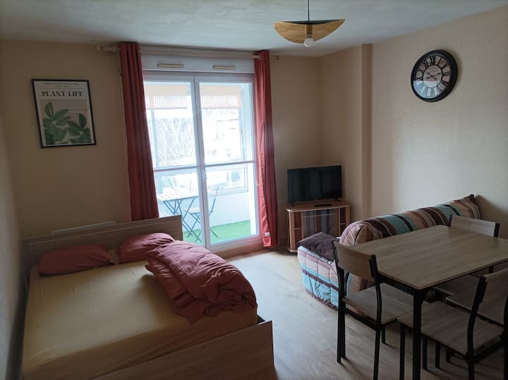 T1 30m² Cosy 4 Pers - Tours Nord - Tours