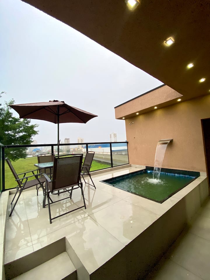 Triplex, Piscina E Churrasqueira - Praia Grande