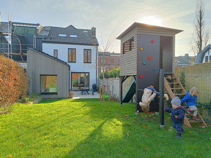 Maison Familiale Avec Jardin - Saint-Nicolas, Belgique