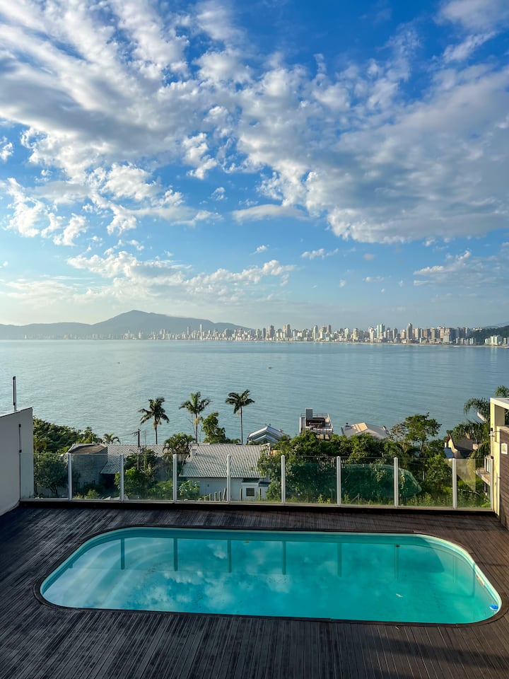 Triplex Com Piscina - Incrível Vista Panorâmica - Itapema