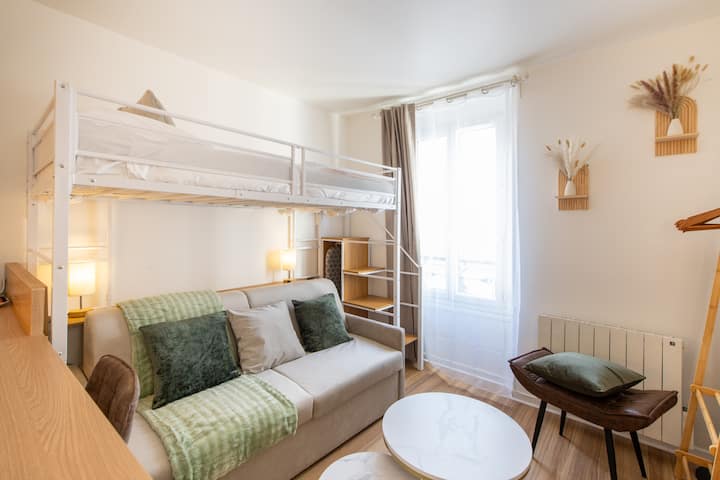 Superbe Studio Stylé, Bien Situé Près Du Métro - Gare de l'Est - Paris