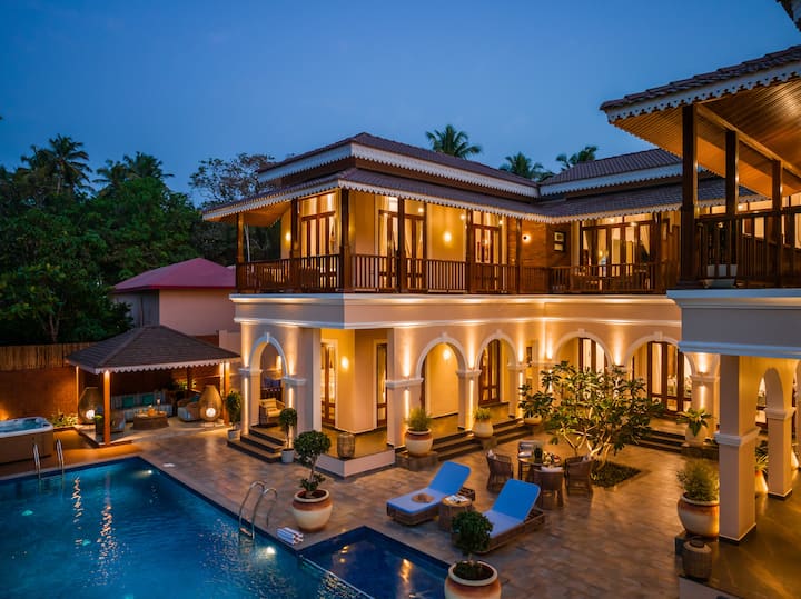 Extravagant 5bhk Villa In Vagator - India