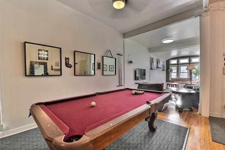 Loft Central ÉLégant Avec Billard Downtown - Montreal