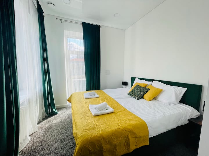 Green Apartments Double Room - カウナス