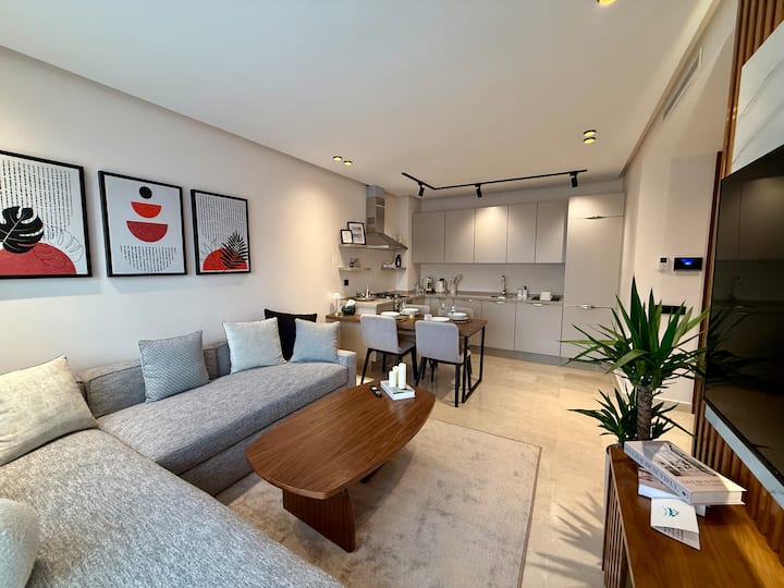 Perle Central New 1bd Palmier 10min Med5 Stadium - Casablanca, Maroc