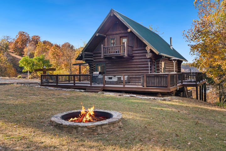 Lakeview Lodge *4wd* Lakefront Private - Beaver Lake, AR