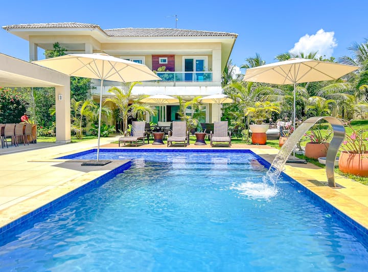 Casa Canto Do Sol - Guarajuba - Cond. Pé Na Areia - Camaçari