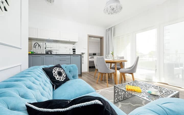 Apartament Glamour - 5 Mórz - Ustronie Morskie