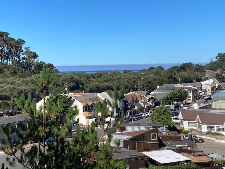 Ocean And Village View - Cambria, CA