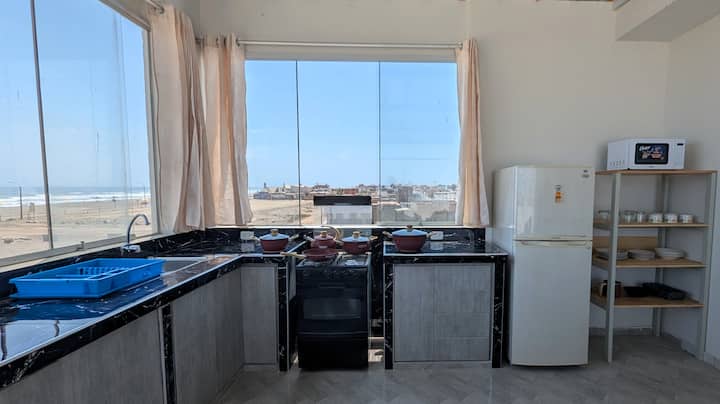 Departamento En Playa Dorada +
Vista Al Mar - La Pampa, Peru