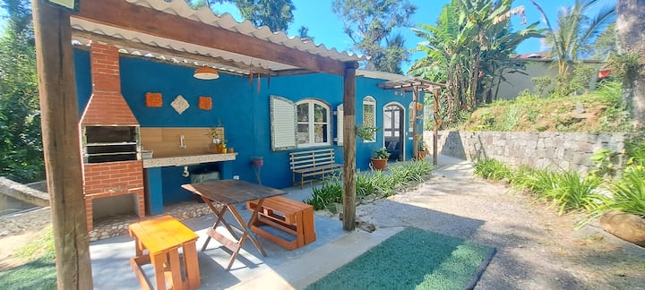 Casa Ilhabela Cachoeira Paquetá - Praia Curral - Ilhabela