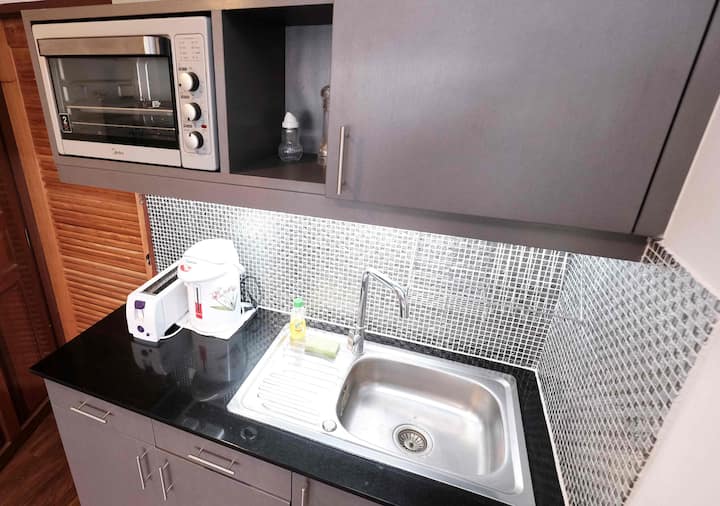 King Size Bed Studio Close To Beach And Mall Fl7 - Hua Hin