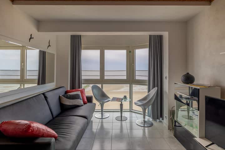 Appartement Moderne 1-chambre Sur Le Front De Mer. - Ostende
