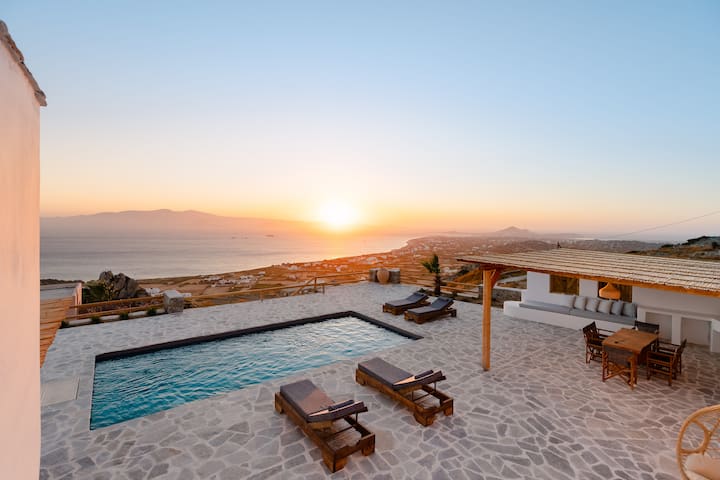 Villa Achilleos, Avlia Hill, Naxos, By Naxosvibe - Naxos