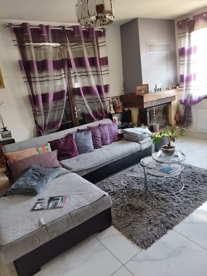 Chambre Avec Sdb - Agréable Maison Avec Jardin - Bezons