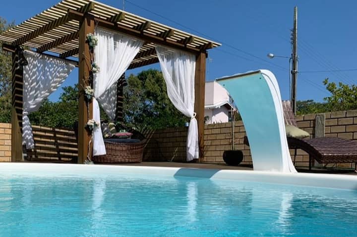 Casa Na Lagoa De Ibiraquera 100m - Imbituba