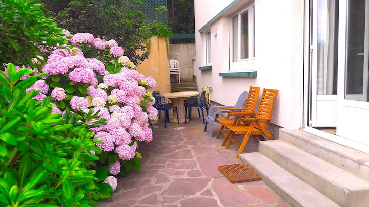 T3 With Terrace, Sea View, Hyper Center Biarritz, Old Port, 20m From The Beach. - Biarritz