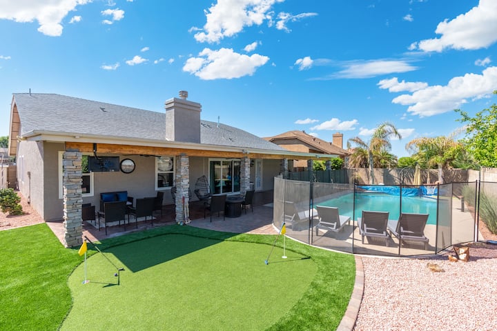 Family Fun In The Sun-heated Pool/mini Golf/games - Glendale, AZ