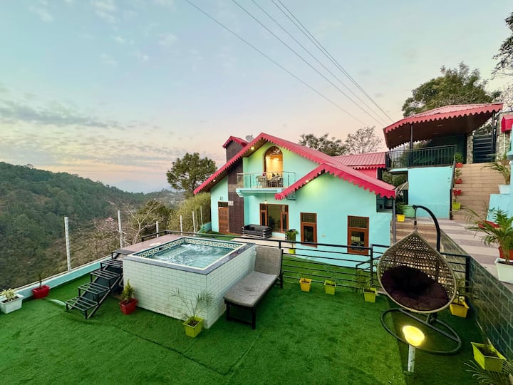 The Summer Housei Plunge Pool I Pvt Lawn | Kasauli - Solan