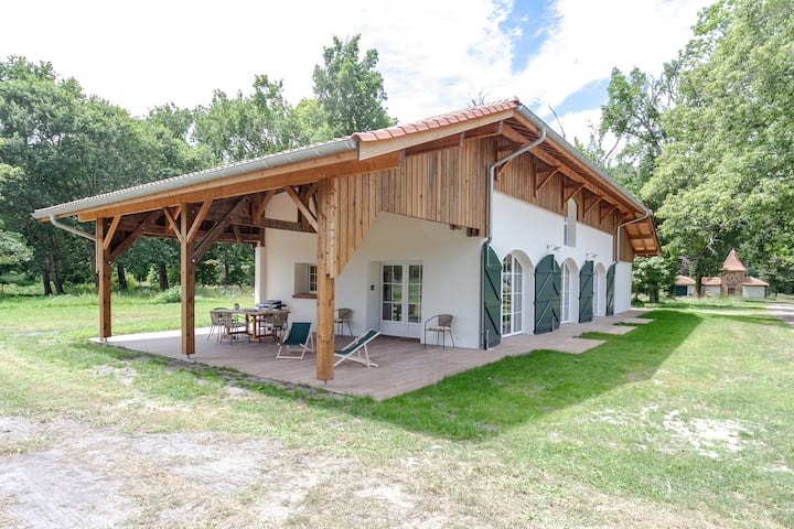 Charmant Gîte Dans Parc Forestier En Bord De Lac - Mimizan