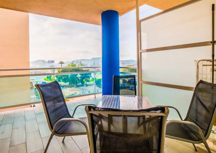 Modern Apartment Facing Pool & Mountains | Parking - Guardamar del Segura