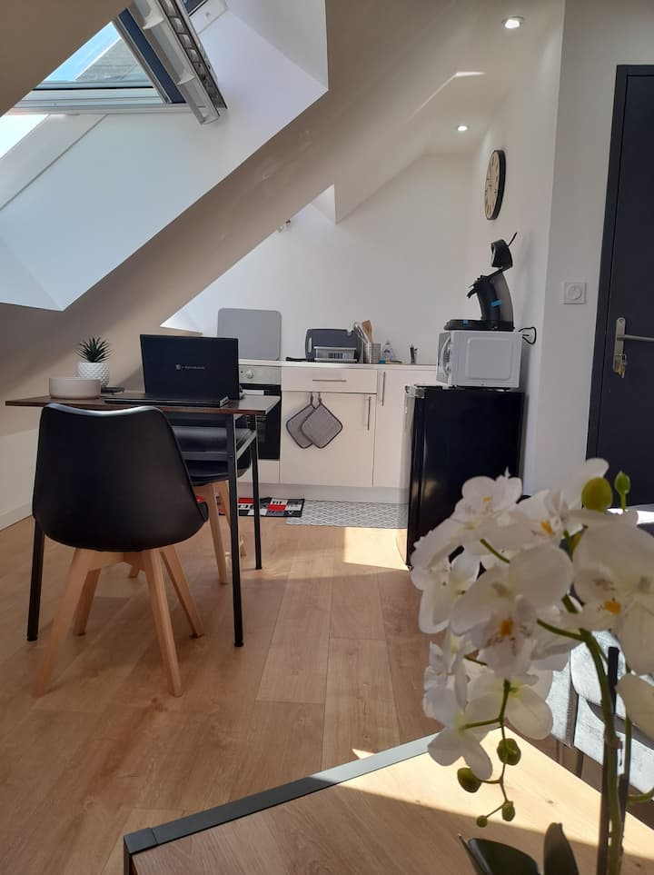 Studio Calme Cosy Idéal De 1 à 3 Personnes - Audincourt