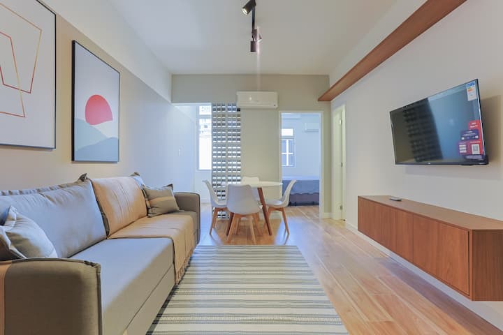 Lindo Apto Design Moderno Centro - Florianópolis