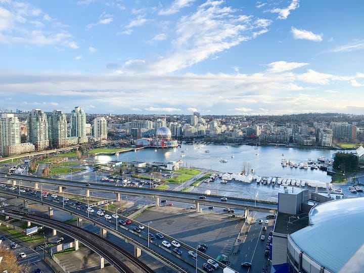 Downtown+amazing View+2bd/2ba+free Parking - Vancouver