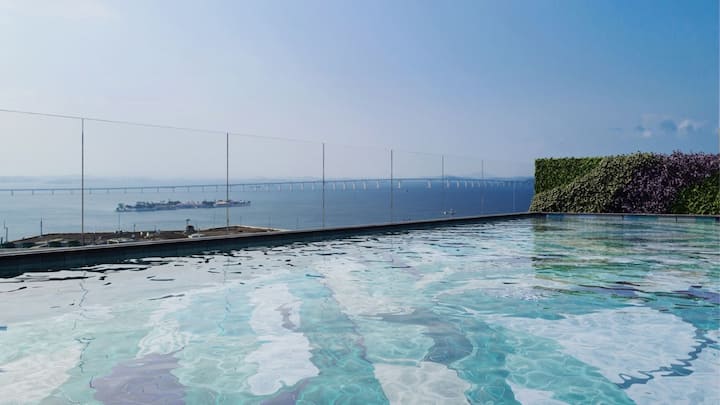 Studio Luxo-centro, Piscina, Academia, Sl Reunião - Aéroport de Rio de Janeiro-Galeão - Tom Jobim Airport (GIG)