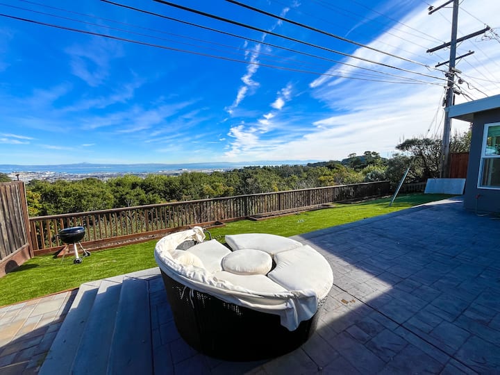 Luxury Home With Bay View & Sfo - Hosted - San Bruno, CA