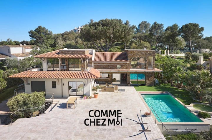 La Villa Monalisa : Piscine, Vue Mer, Côte D’azur - La Croix-Valmer