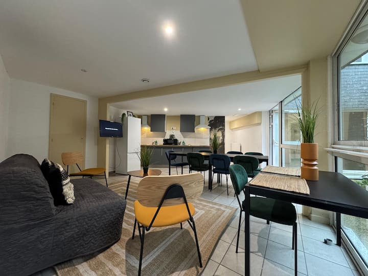 14-chambre Privée Proche Centre & Gare - Quimper