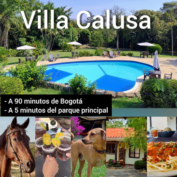 Finca. Completa 12.  Habitaciones - Villeta