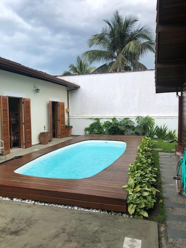 Casa C/ Piscina Praia Da Mococa - Caraguatatuba