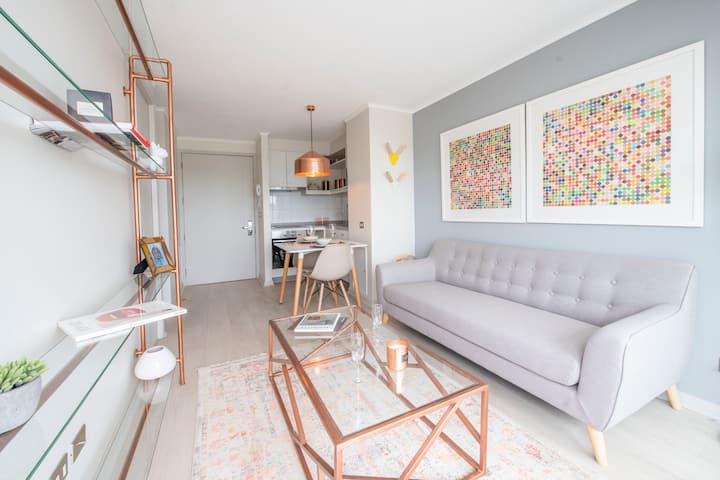 Apt 205-p: In San Miguel For Two With Pool And Gym - La Cisterna