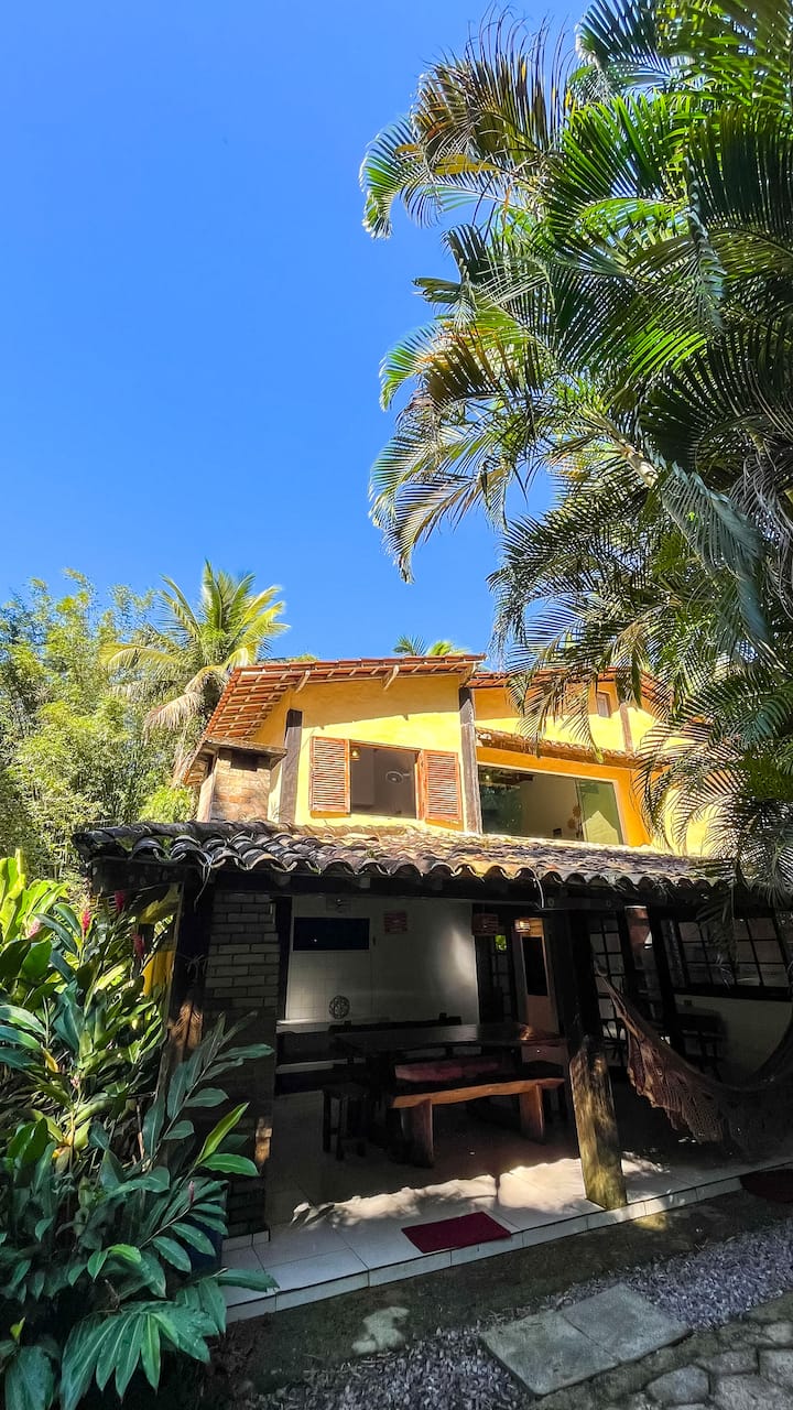 Casa Espaçosa No Meio Da Mata, Com Piscina - São Sebastião