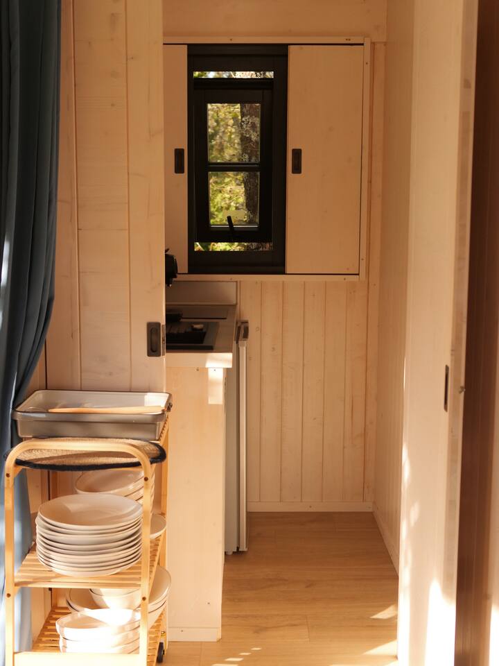 Cabane Lodge Romantique Jacuzzi - Dordogne