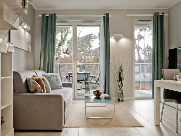 Blueapartpl Przestronny Lokal Nad Zatoką - Jastarnia